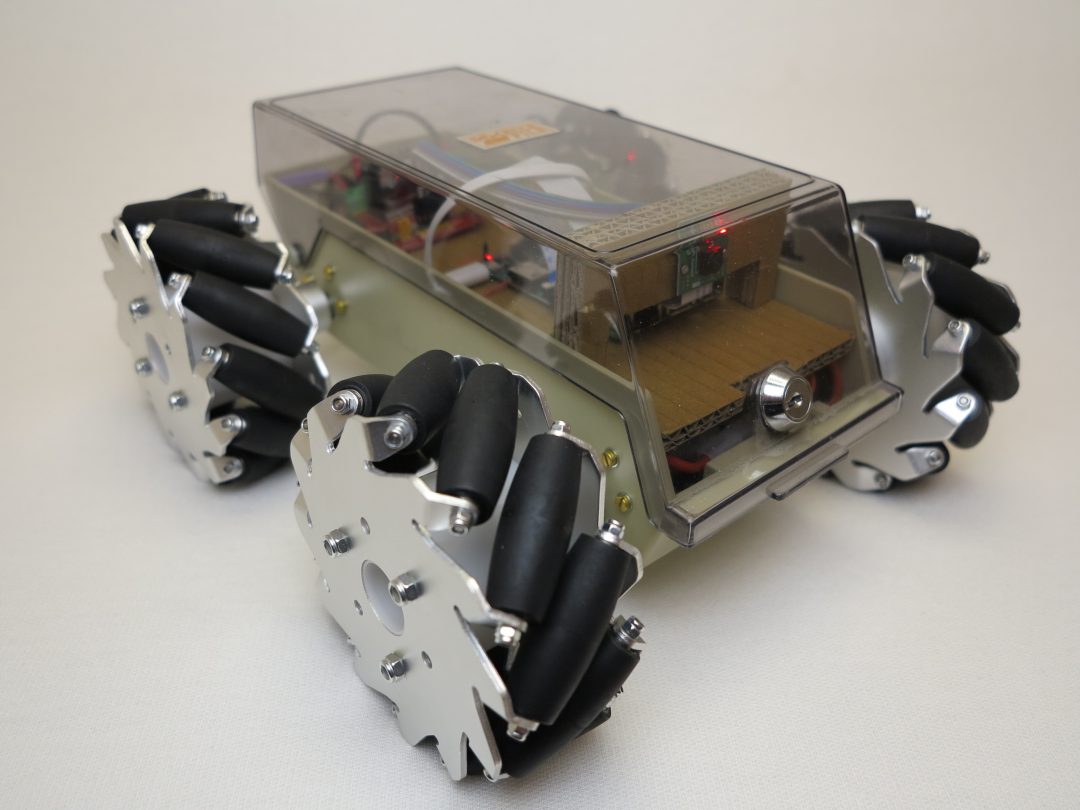 Project description - raspberry pi robot with mecanum wheels - Roboter planen bauen programmieren