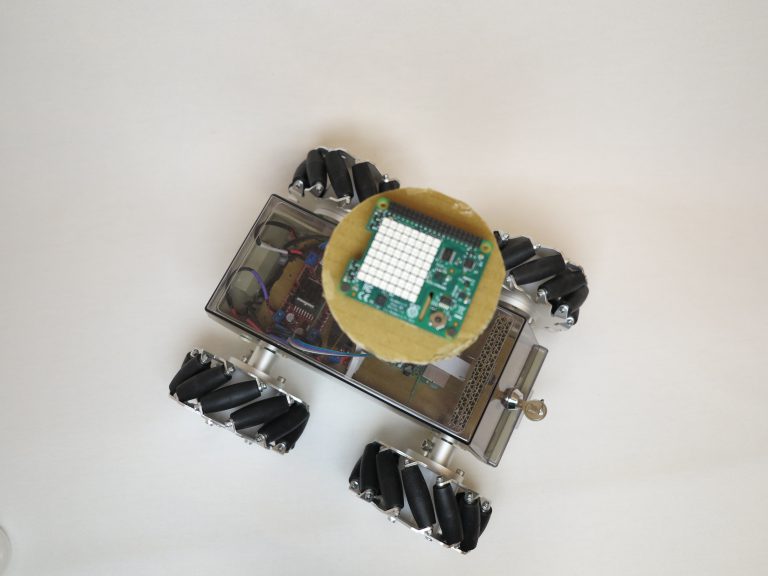 Raspberry Pi full assembled robot with mecanum wheels - Roboter planen bauen programmieren