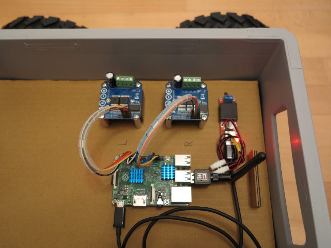 Raspberry Pi Roboter - Big Rob Motortreiber BTS7960B und Software ...