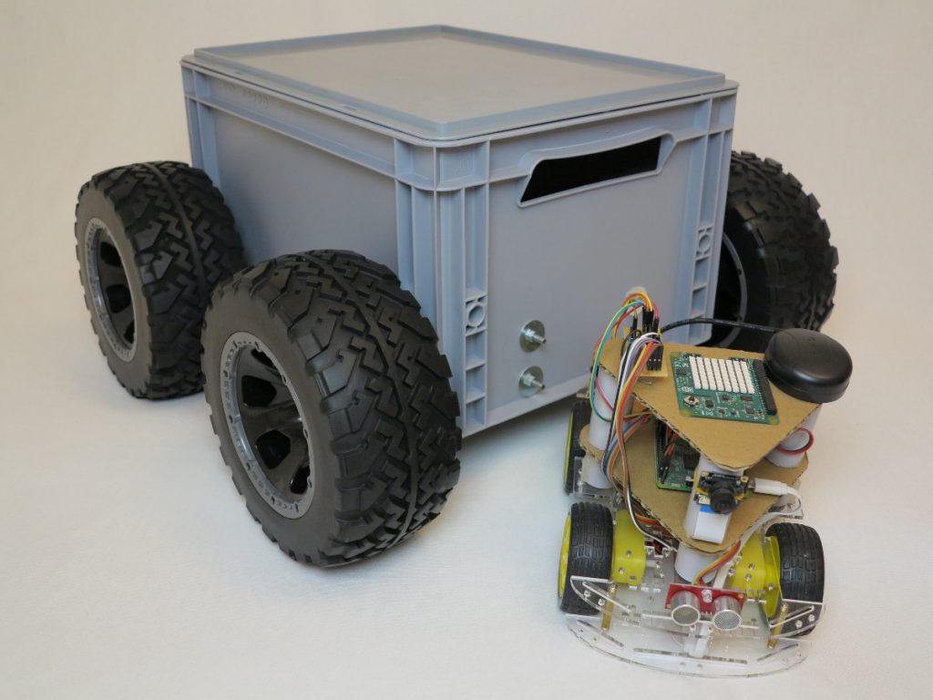 Big Rob - Raspberry Pi robot - Roboter planen bauen programmieren
