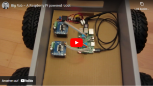 Big Rob – Raspberry Pi robot videos - Roboter planen bauen programmieren