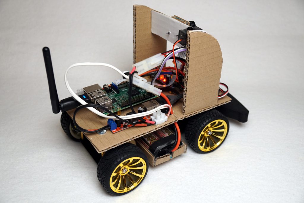 Autonom fahrendes Raspberry Pi KI Roboter-Auto - Elektronik Donkeycar ...