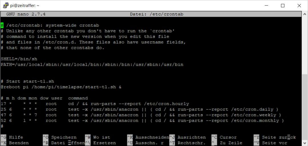 Raspberry Pi Timelapse Fotografie Tutorial – Web-Oberfläche - Roboter planen bauen programmieren