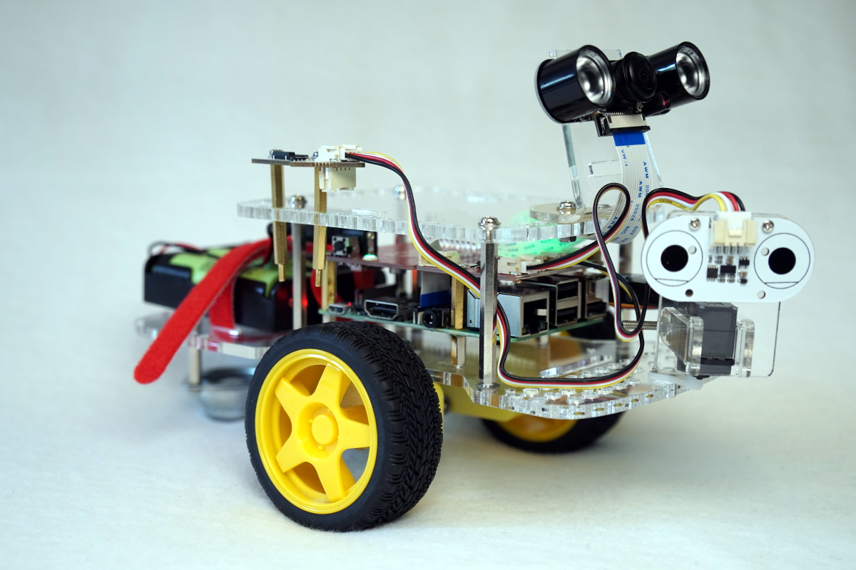 Raspberry Pi Robot Car – GoPiGo zusätzliche Sensoren - Roboter planen ...