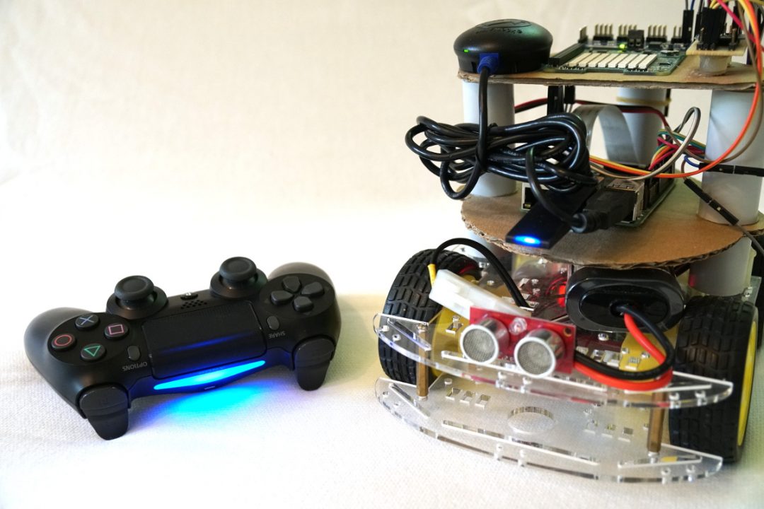 Playstation PS4 Controller Roboter-Steuerung mit Pygame - Roboter ...