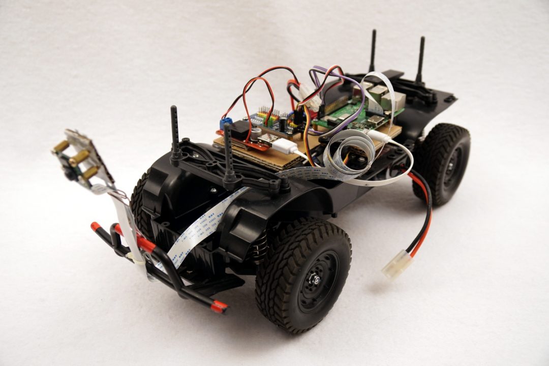 Autonom fahrendes Raspberry Pi KI Roboter-Auto – Donkey Car UNIMOG ...