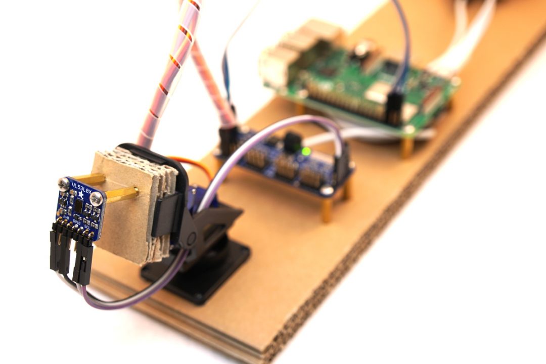Raspberry Pi Laser Scanner - Adafruit VL53L0X - Roboter planen bauen ...