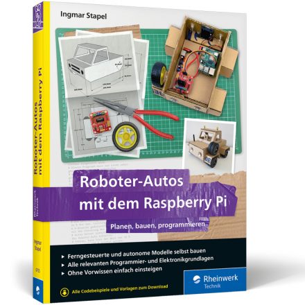 Raspberry Pi Roboter – Download | Roboter planen bauen programmieren