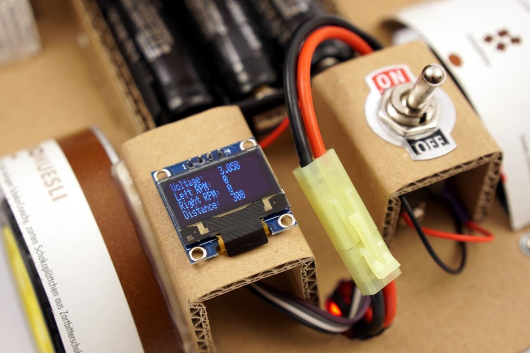 OpenBot - Your smartphone controls a robot car - constructing a chassis ...