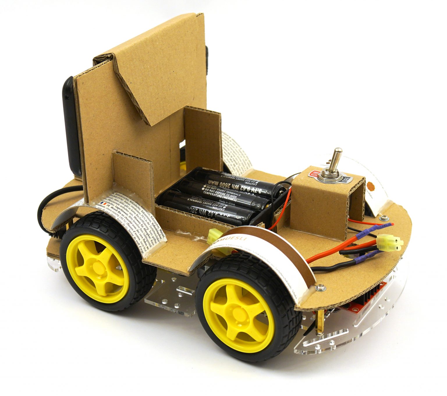 OpenBot - Dein Smartphone steuert ein Roboter Auto - Chassis bauen ...