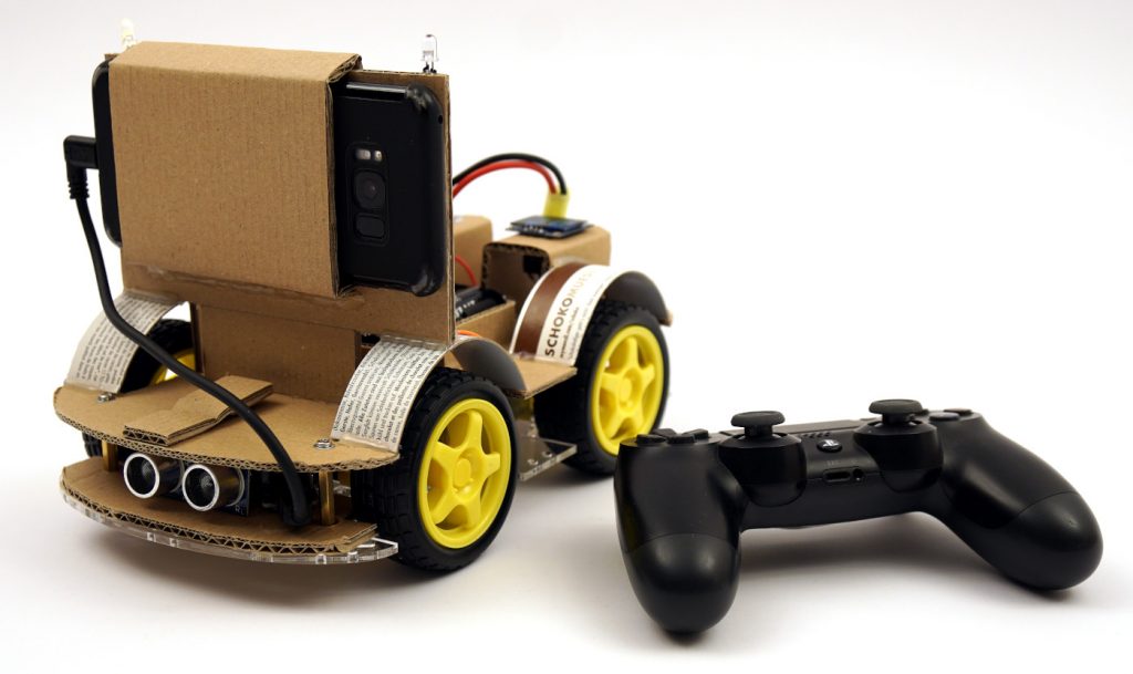 OpenBot – Your smartphone controls a robot car – Android App and first ...